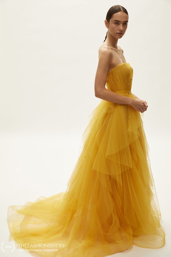 Reem Acra 2020 Birds of Paradise Collection – The FashionBrides