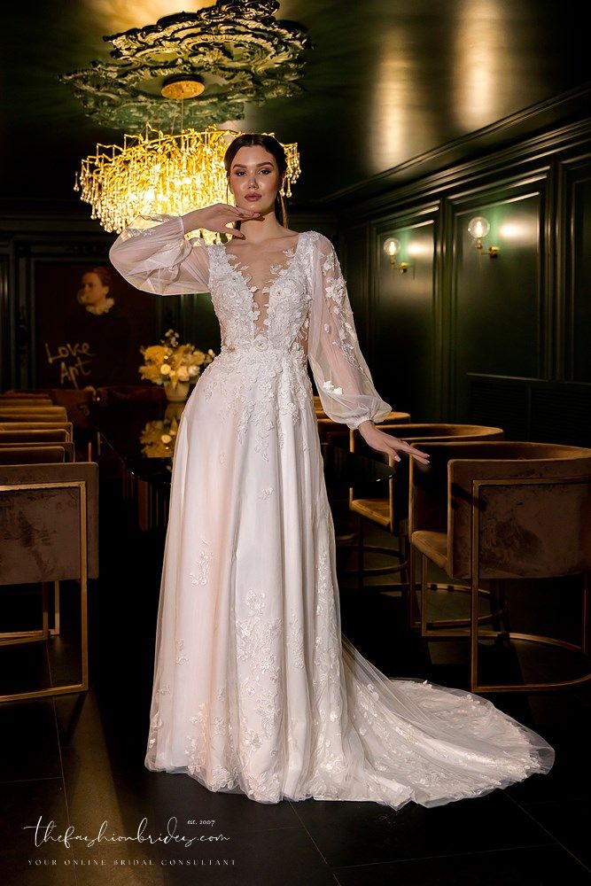 gellena-2023-Spring-Fall-Bridal-Wedding-Dress-24 – The FashionBrides