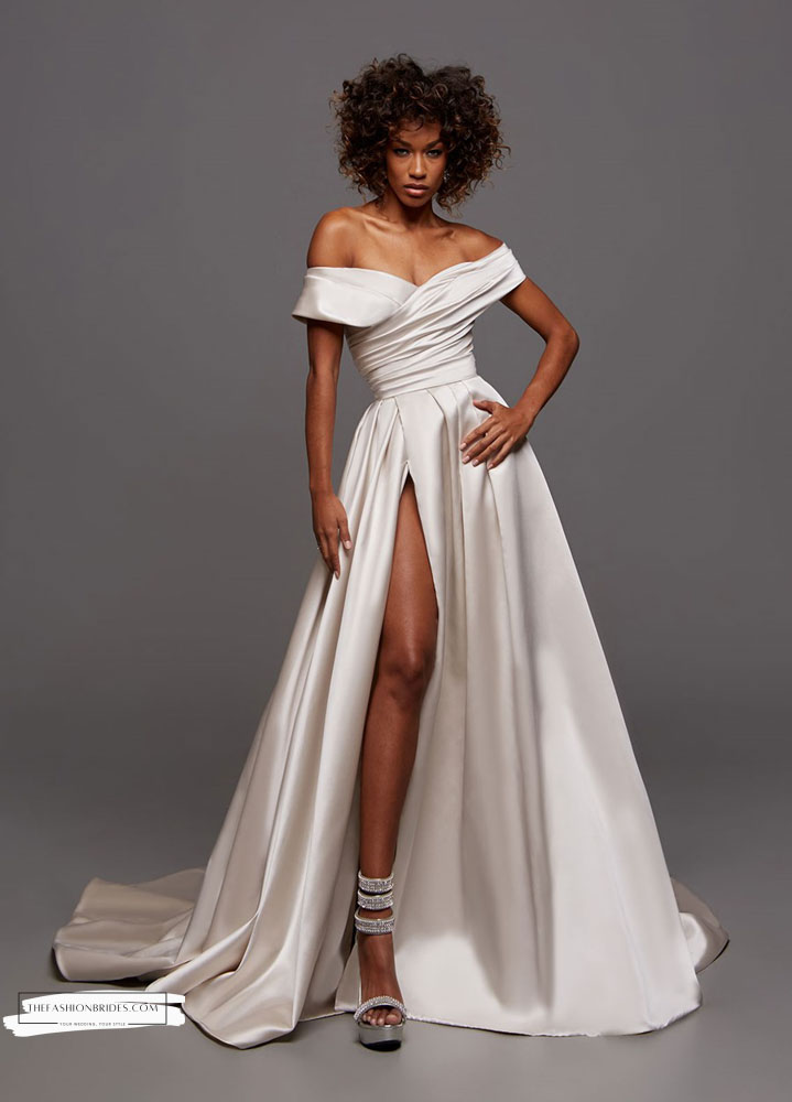 ashley justin bride-bridal-gown-collection-2023-2024-3373 – The ...